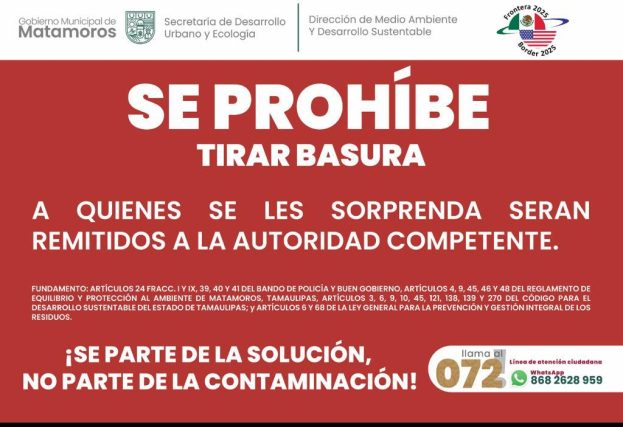 Impulsa Gobierno de Matamoros acciones del Programa Frontera 2025 en ...